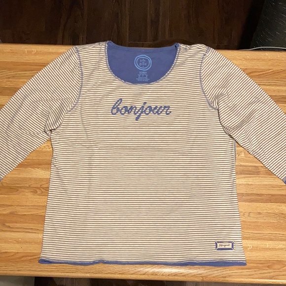 Life Is Good | Tops | Life Is Good 34 Sleeve Semifitted | Poshmark